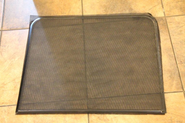 Keep Dogs & Cats Safe When Camping: RV Pet Screen Install