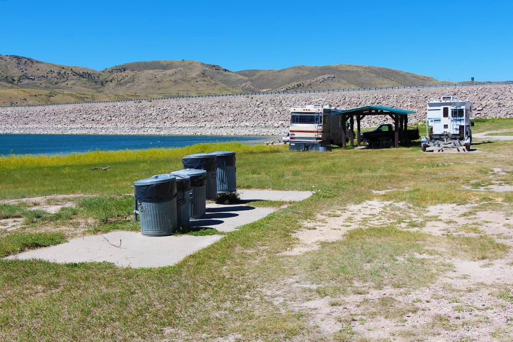 The Free Beaverhead Campground By Clark Canyon Reservoir